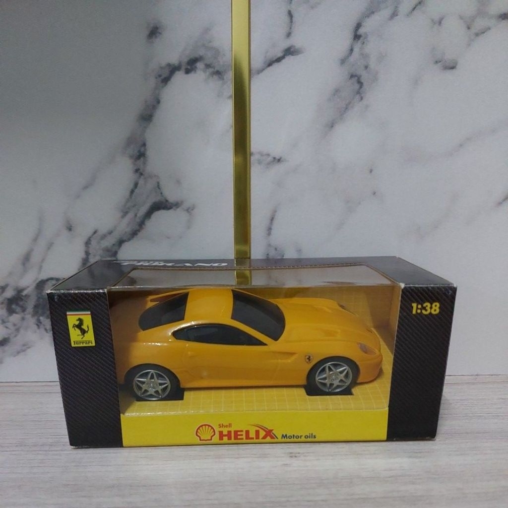 Shell Helix Limited Collection 599 GTB FIORANO(Yellow) | Shopee Malaysia