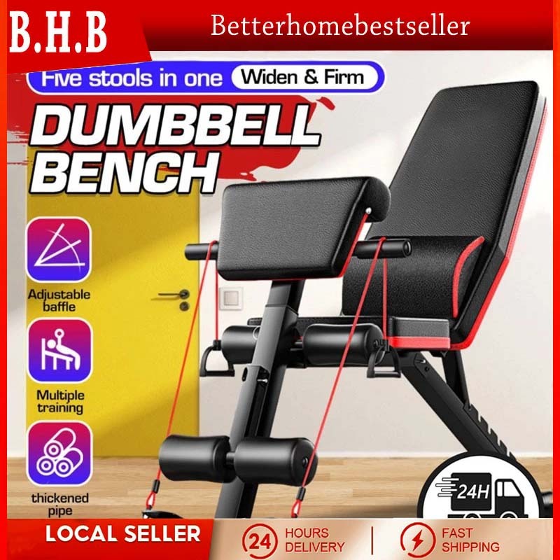 Fitness Bench Press Chair Dumbbell Bench Gym Bench Sit-up bench Fitness ...
