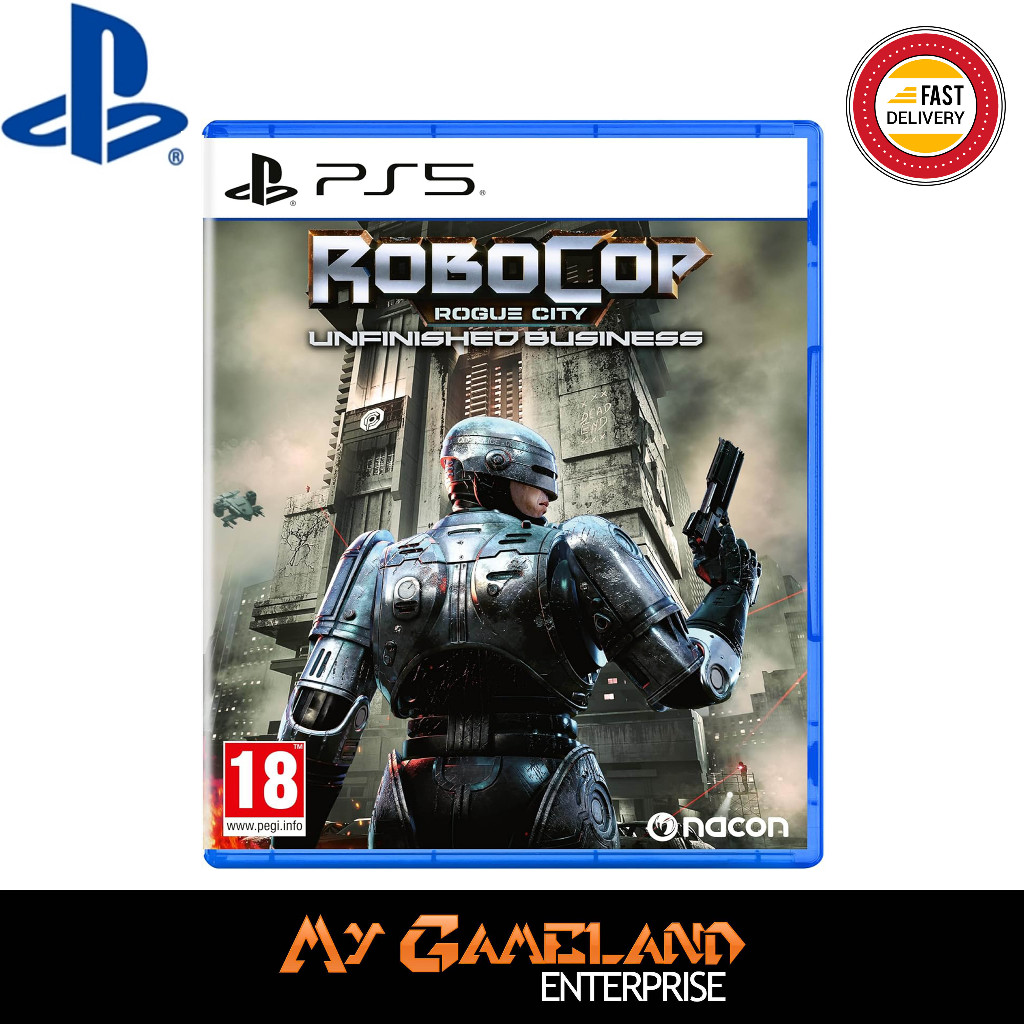 PS5 RoboCop Rogue City Unfinished Business (R2)(English/Chinese)(BRAND ...