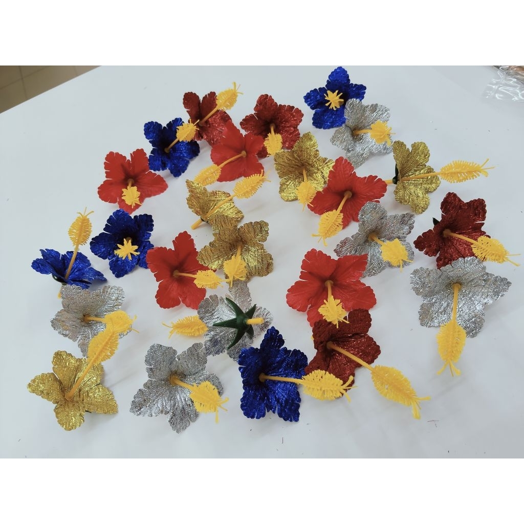 ( HH 1942 1943 ) Bunga raya tema merdeka jalur gemilang. | Shopee Malaysia