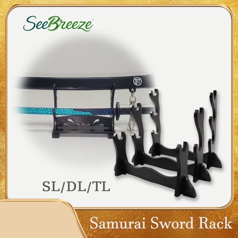 Sword Stand 1/2/3 Tier Wooden Anime Knife Rack Katana Display Stand for ...