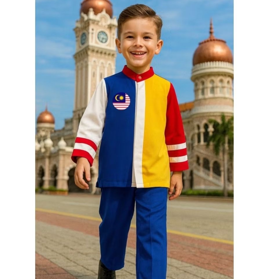 Baju Merdeka kanak kanak Clothing Set for kids new design tahun 2025 ...