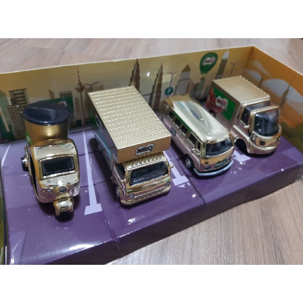 Milo Gold Van Set / Set Van Emas Milo Edisi Terhad | Shopee Malaysia