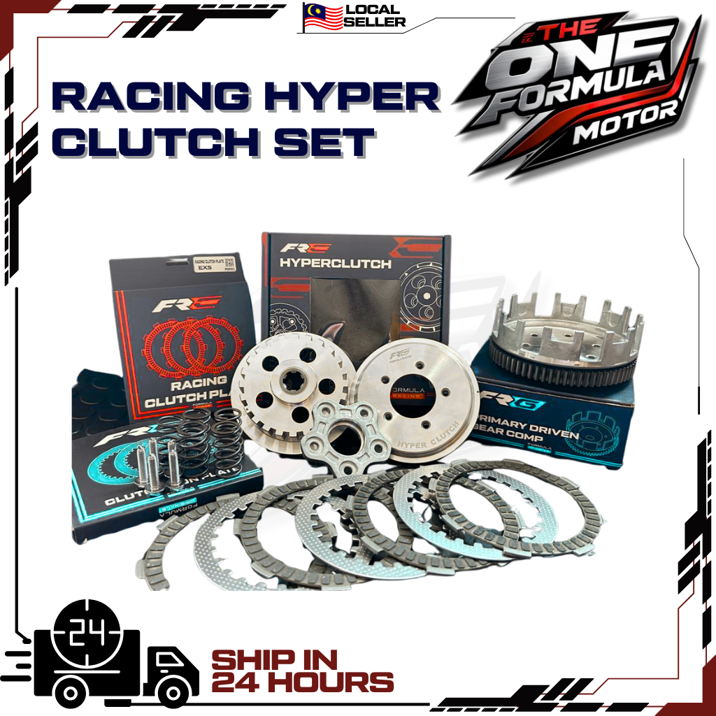 FRC HYPER CLUTCH SET EX5/DREAM (RACING CLUTCH DISC/IRON PLATE/CLUTCH ...