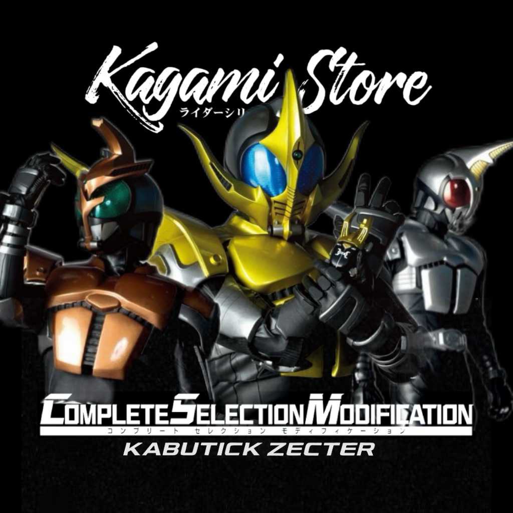 【CSM KABUTICK ZECTER KO】 KAMEN RIDER CAUCASUS KAMEN RIDER HERCUS KAMEN ...