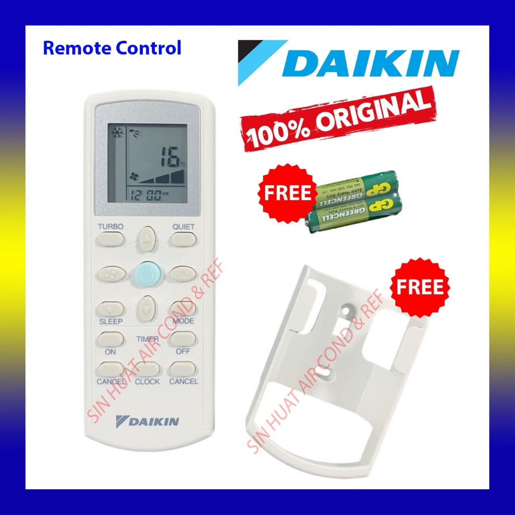 (Original) Daikin Acson Aircond Remote Control For old Y0RK OEM Air ...