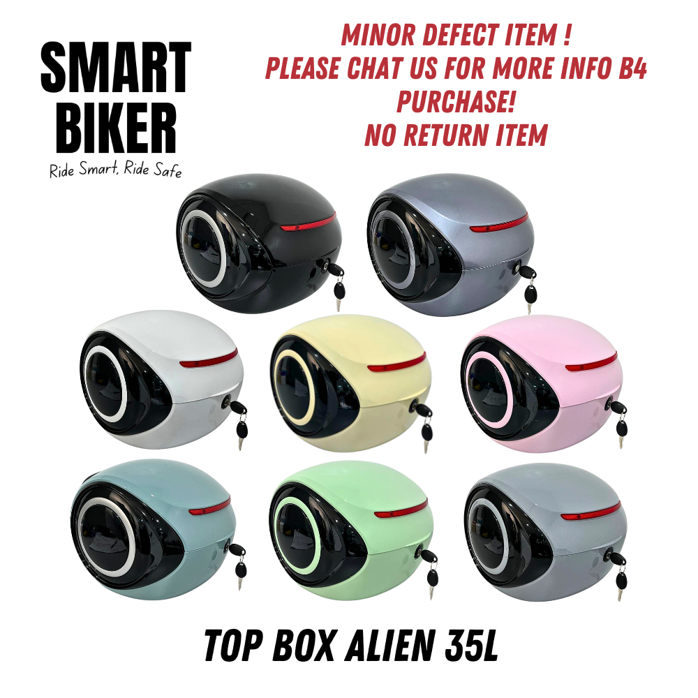 (Minor Defect) Alien Plastic Top Box Clearance Easy Install Can fit ...