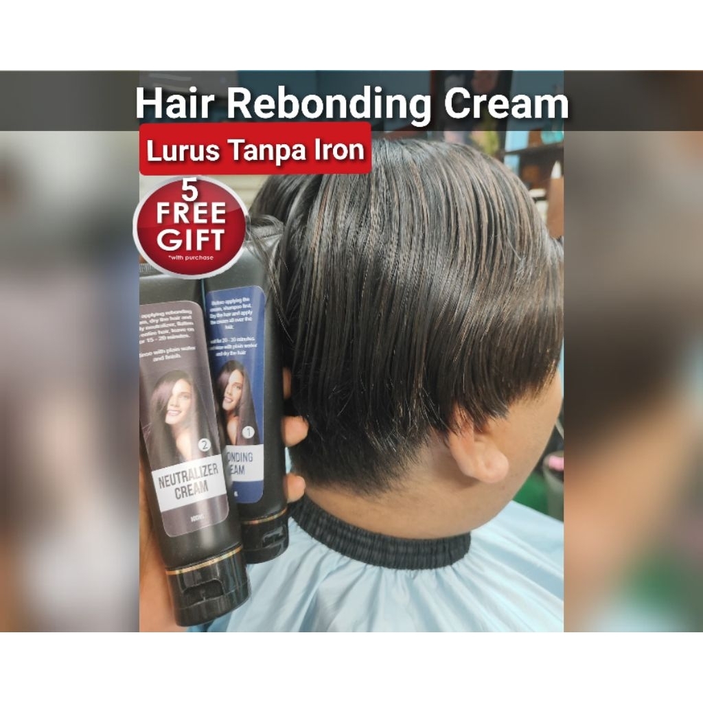Rebonding Rambut Tanpa Iron Krim Pelurus Rambut | Shopee Malaysia