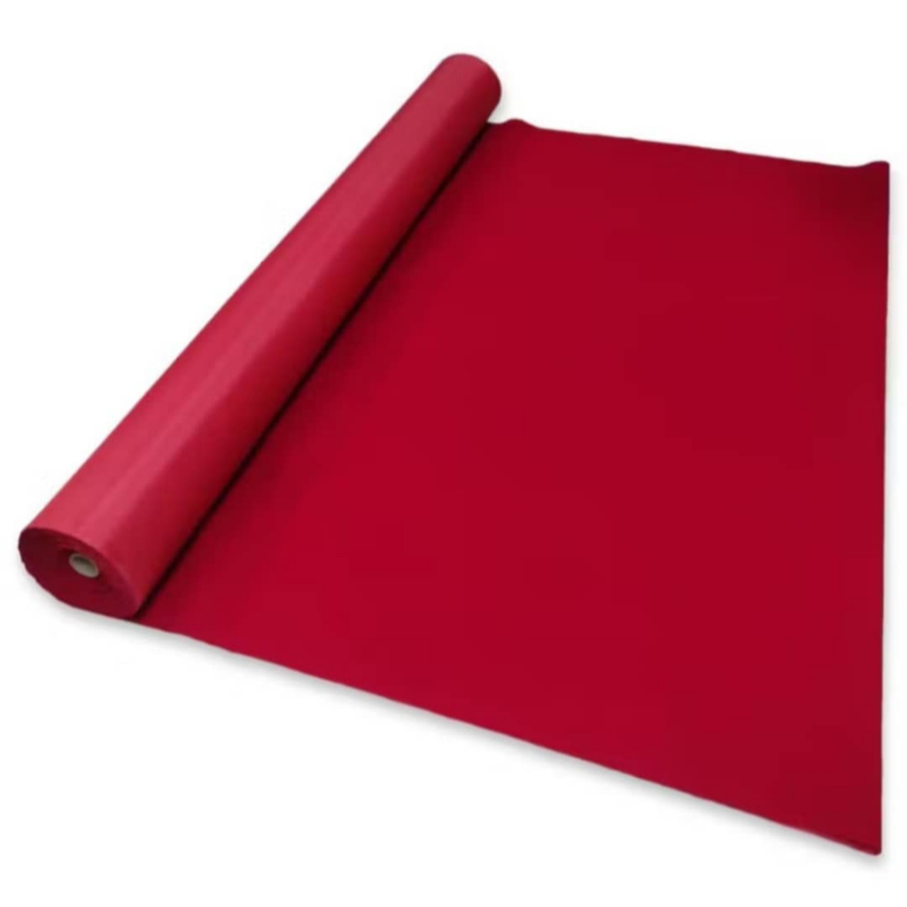 Kain Baldu Velvet Fabric 45" Width (Dyed Flock Tafetta Velvet) by meter ...