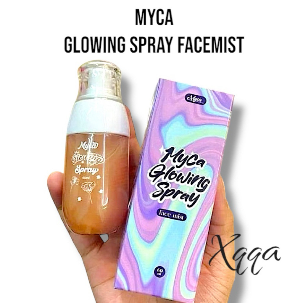 MYCA GLOWING FINISHING SPRAY FACEMIST (80ml) skincare facial mist ...