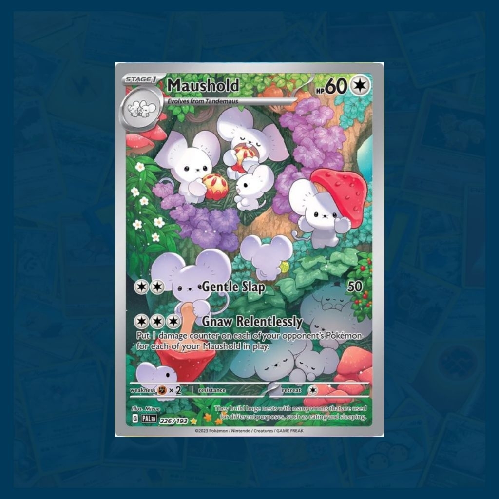 Moushold (226/193) Illustration Rare | Paldea Evolved | Pokemon TCG ...
