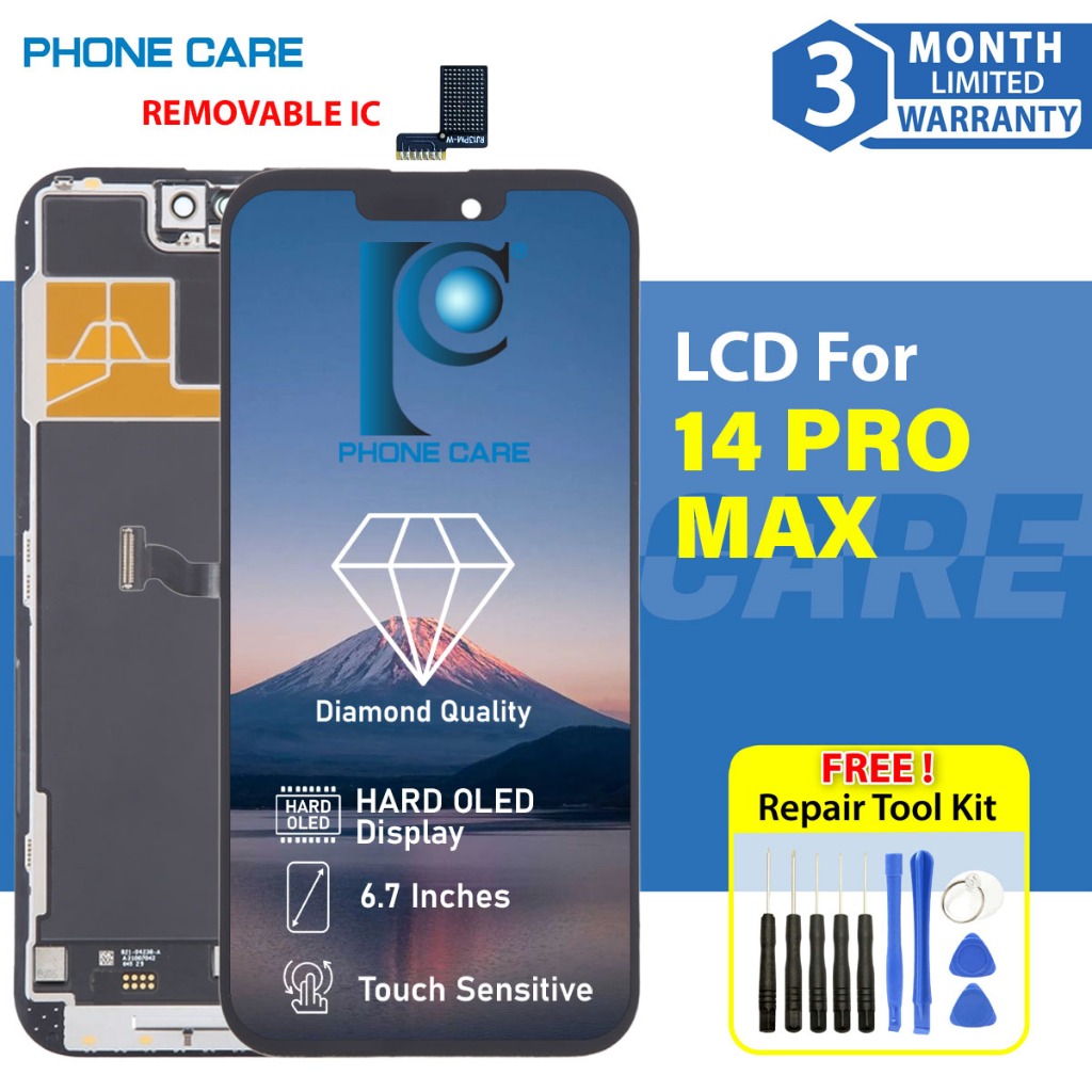 Lcd Compatible For IP 14 Pro Max (With Touch Screen Display) | Shopee ...