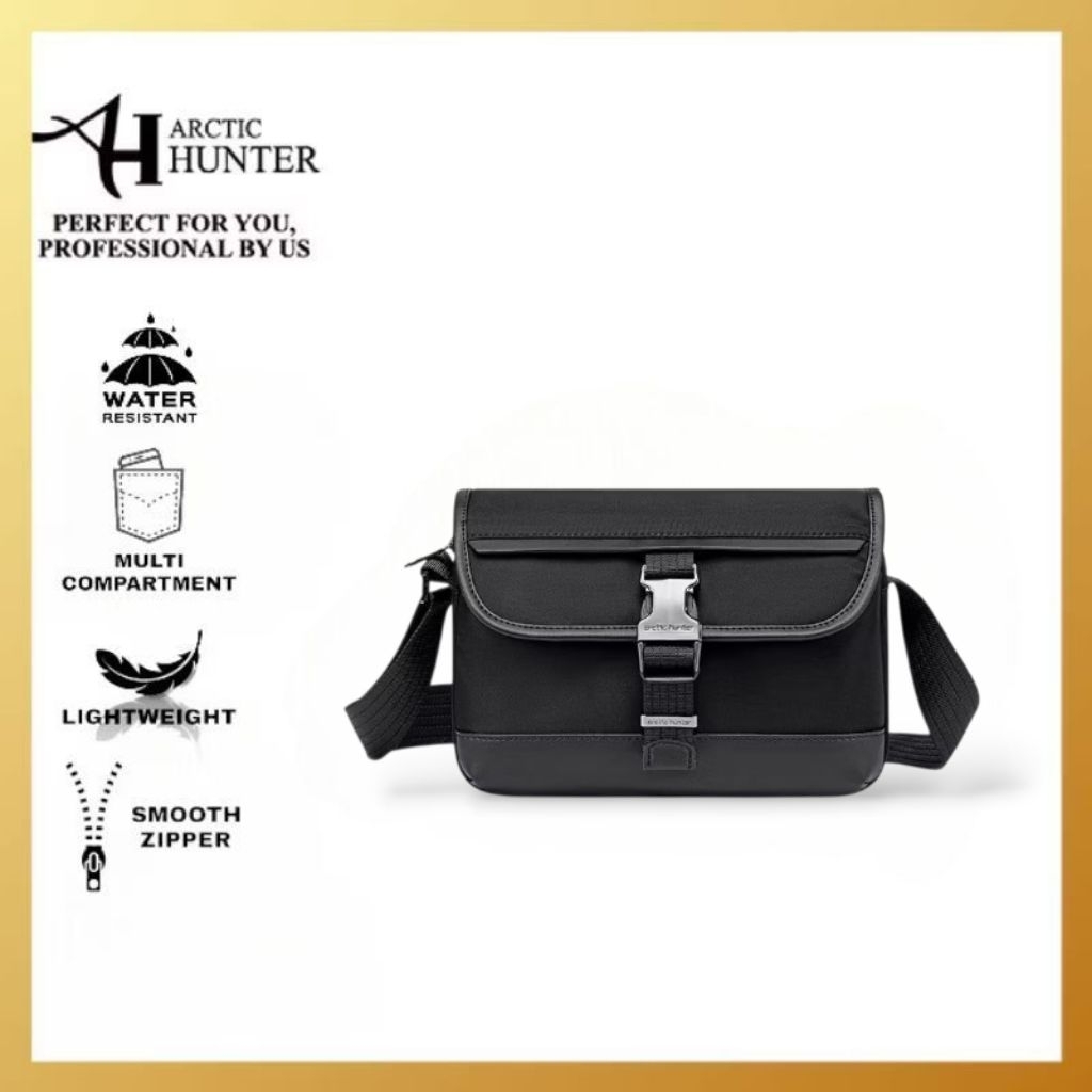 Arctic Hunter i-Locker Messenger Sling Bag Multicompartment | Shopee ...