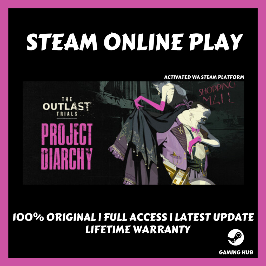 The Outlast Trials Steam Online Game - Full DLC & Lifetime Guarantee ...