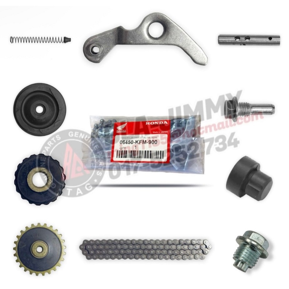 Honda EX5-DREAM WAVE100 Timing Roller Chain Set [10 in 1] # rantai ...
