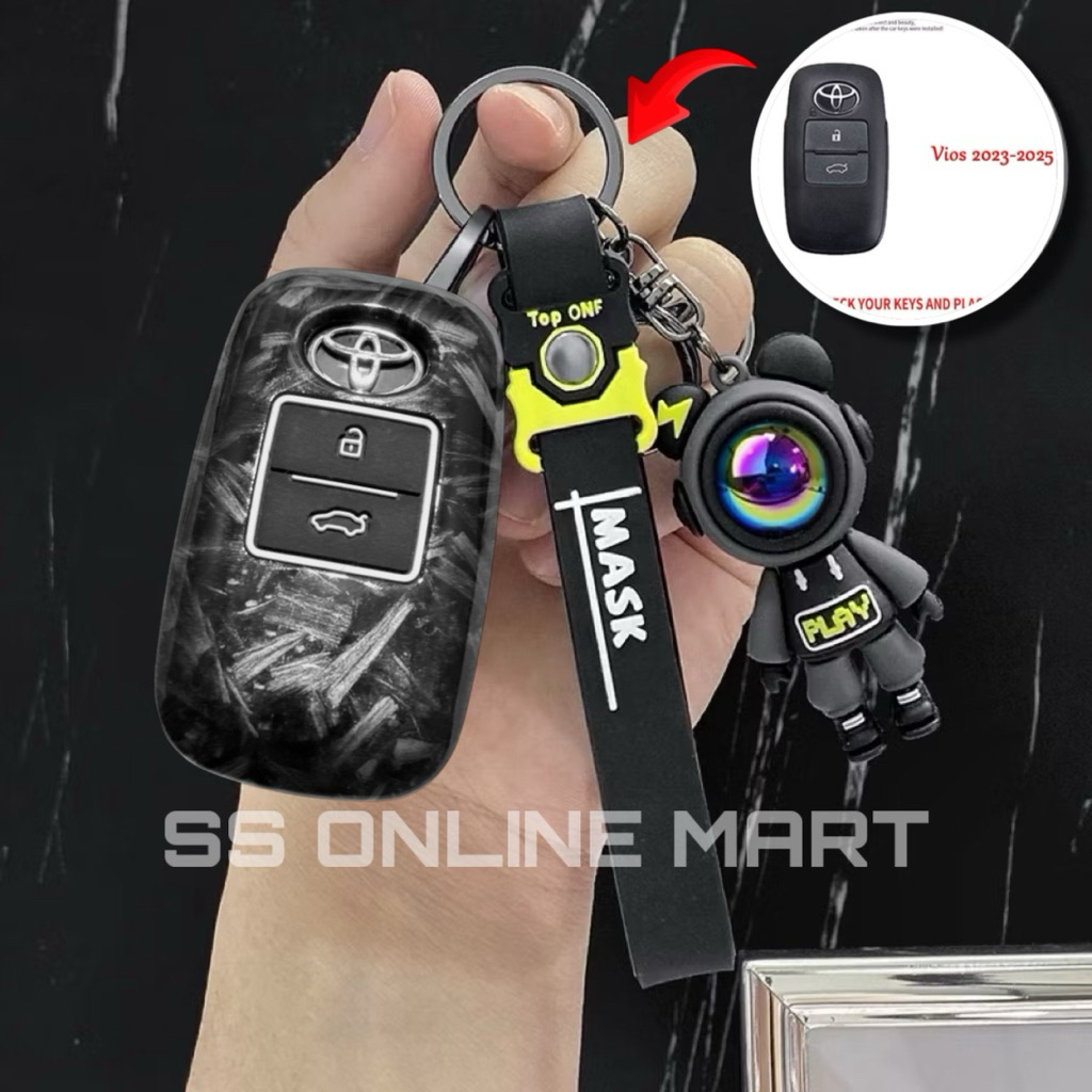 TOYOTA Vios AC100 NGC102 2023 Vios Key Cover Keyless Remote Sarung ...