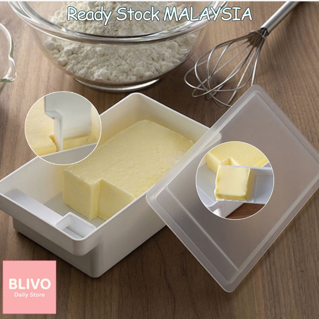 Japan Butter Storage Box With Cutter & Cover Eco-Friendly Butter ...