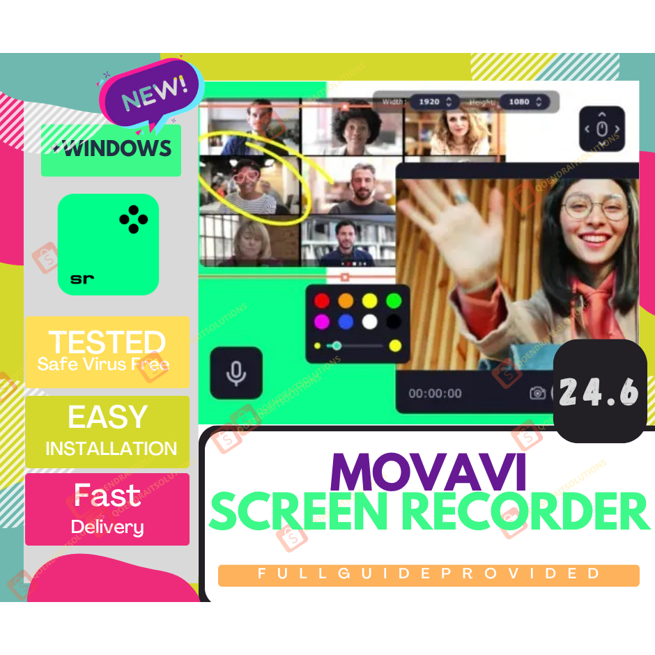 Movavi Screen Recorder v24.6 | Screen Record Computer Meeting | Latest ...