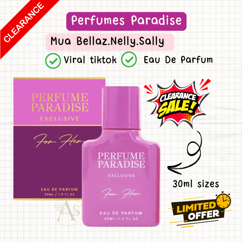 Perfume Paradise Original HQ For Her Women Nely Dessert Mua bellaz Wara ...