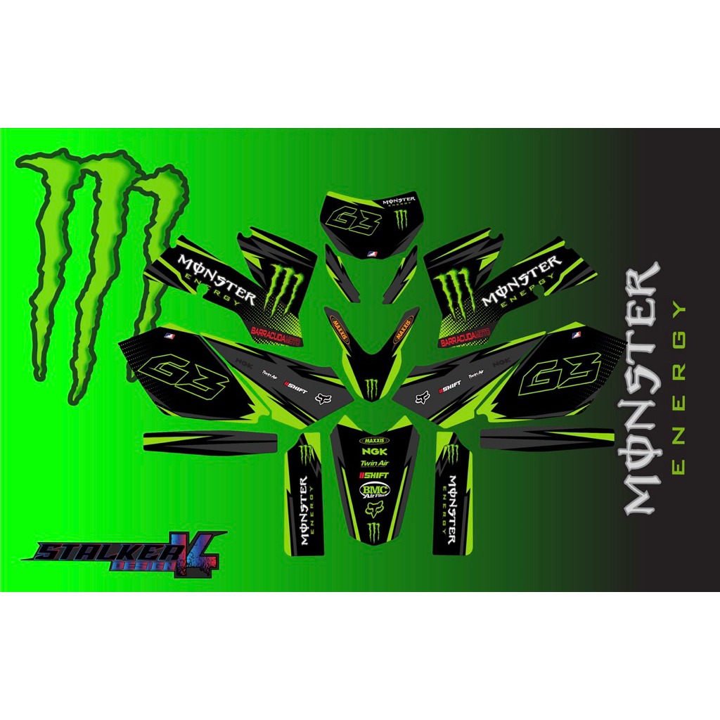 Decal/Sticker DTM 150/200 Sticker High Quality | Shopee Malaysia