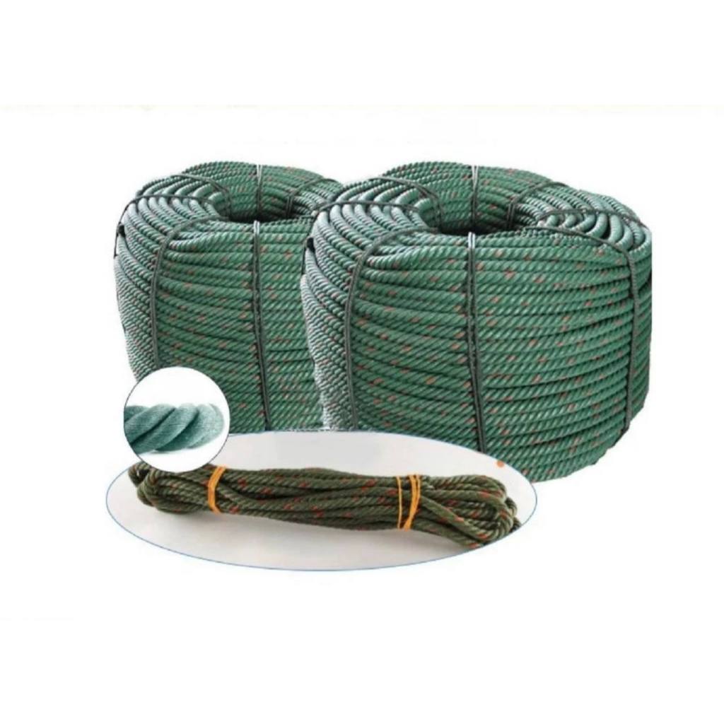 Tali PE ROPE Polietilena Nylon Hijau 4mm/6mm/8mm/10mm/12mm | Shopee ...