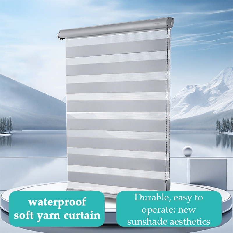 2-Layer Day & Night Window Blinds, Modern Minimalist Design, Easy No ...