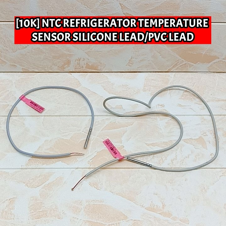 [10K] SENSOR SUHU THERMISTOR PETI SEJUK | NTC REFRIGERATOR TEMPERATURE ...
