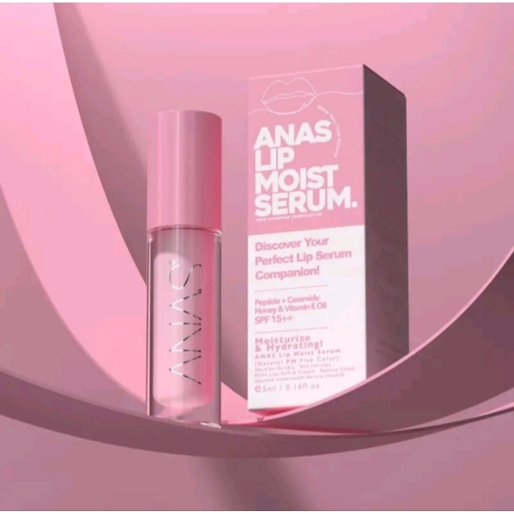 ANAS LIP MOIST SERUM with Vitamin E+Peptide+Ceramide+Honey and SPF++ ...