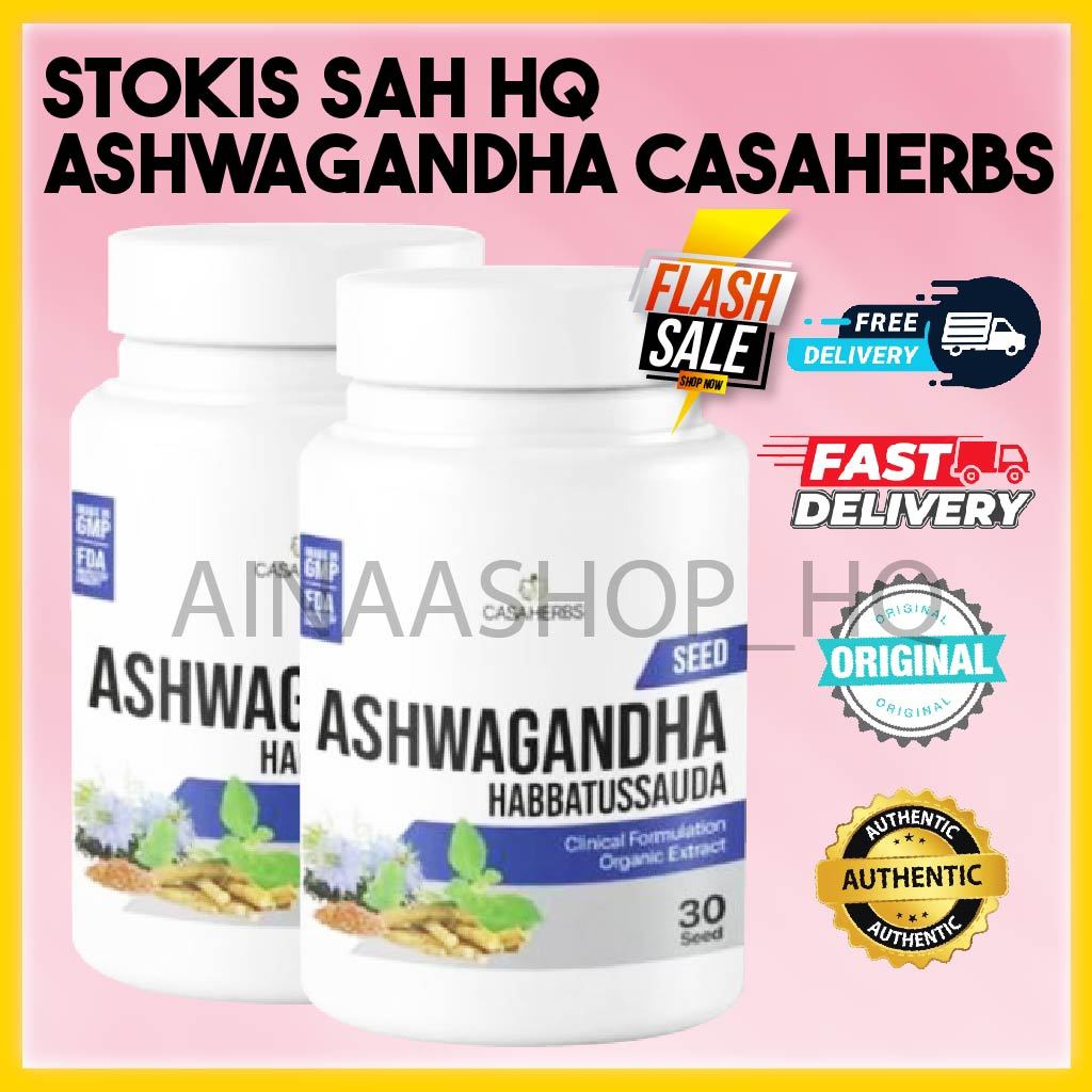 Casa Herbs Ashwagandha Seed Habbatussauda ( 100% ORI READY STOCK ...