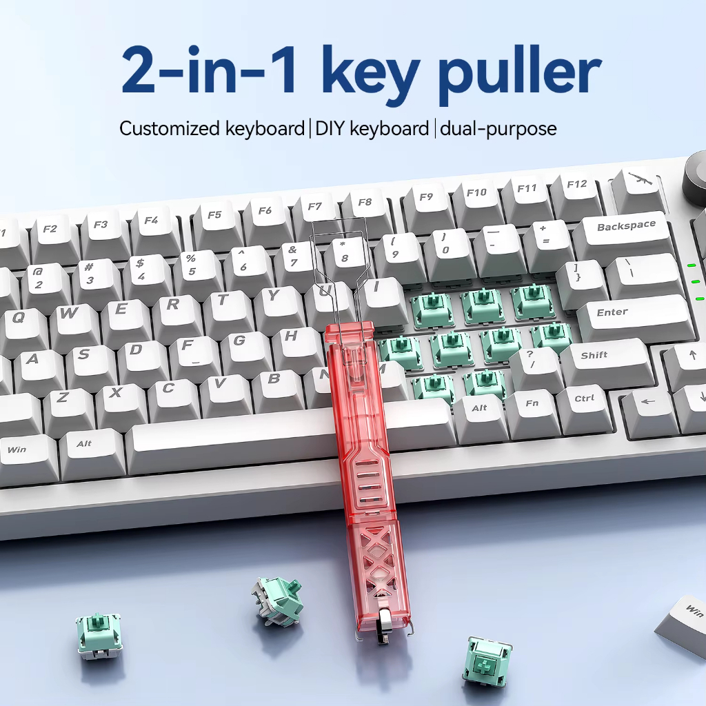 2-in-1 Switch Puller Four-Jaw Keycap Puller DIY Keycap Puller for ...