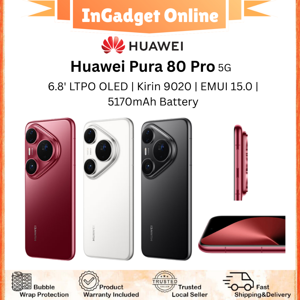 HUAWEI Pura 80 Pro | Kirin 9020, Octa-core | HUAWEI SuperCharge (Max ...