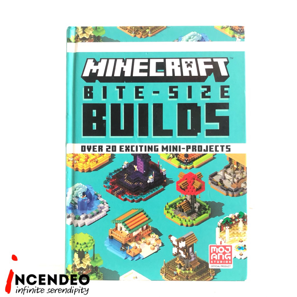 Minecraft Bite-Size Builds Book | Shopee Malaysia