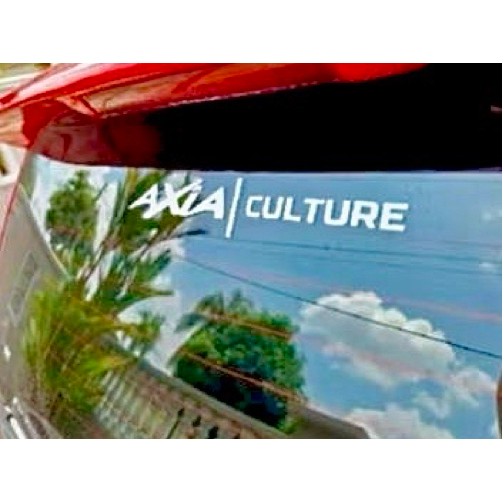 (Ready Stock) S1571# Axia Culture Car Sticker | Shopee Malaysia