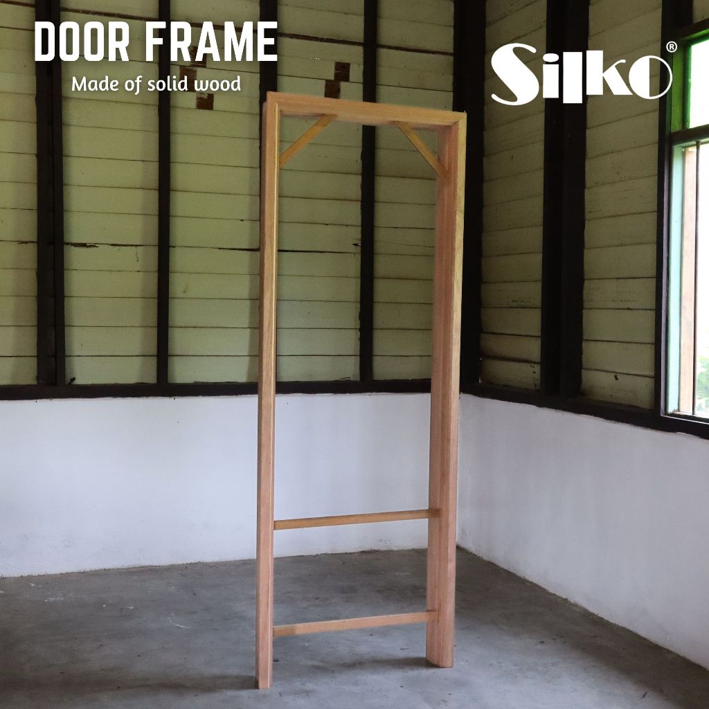 DOOR FRAME made of RED meranti wood | Shopee Malaysia