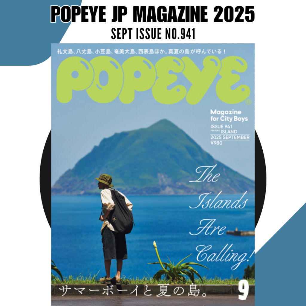 Popeye Magazine Japan City Boy Lifestyle Magazine ポパイ | Shopee Malaysia