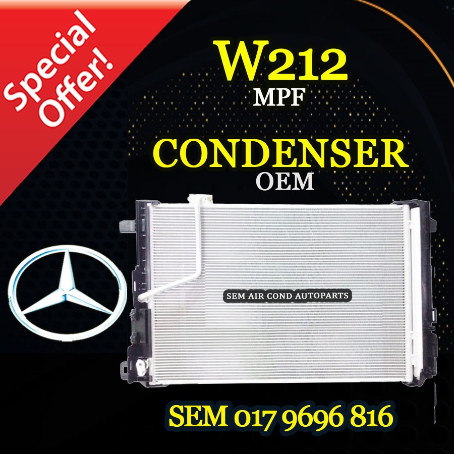 MERCEDES-BENZ W212 MPF OEM NEW CONDENSER/ KONDENSER (CAR AIRCOND SYSTEM ...