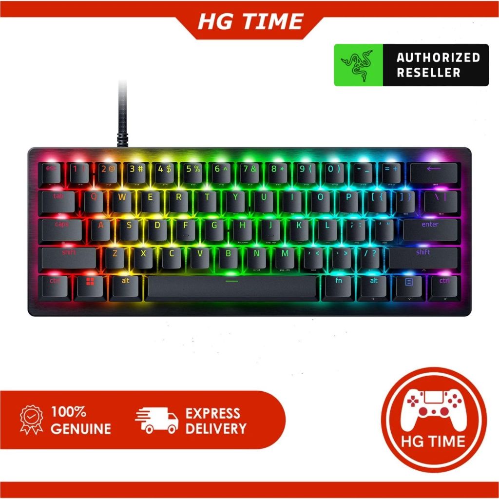 Razer Huntsman V3 Pro Mini 60% Esports Gaming Keyboard: Analog Optical ...