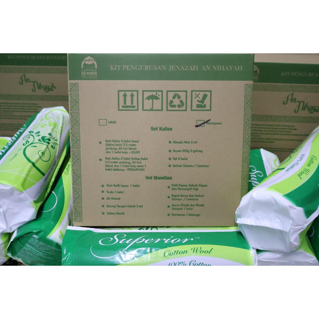 Set Pengurusan Jenazah Lengkap An-Nihayah (Persediaan Fardu Kifayah ...