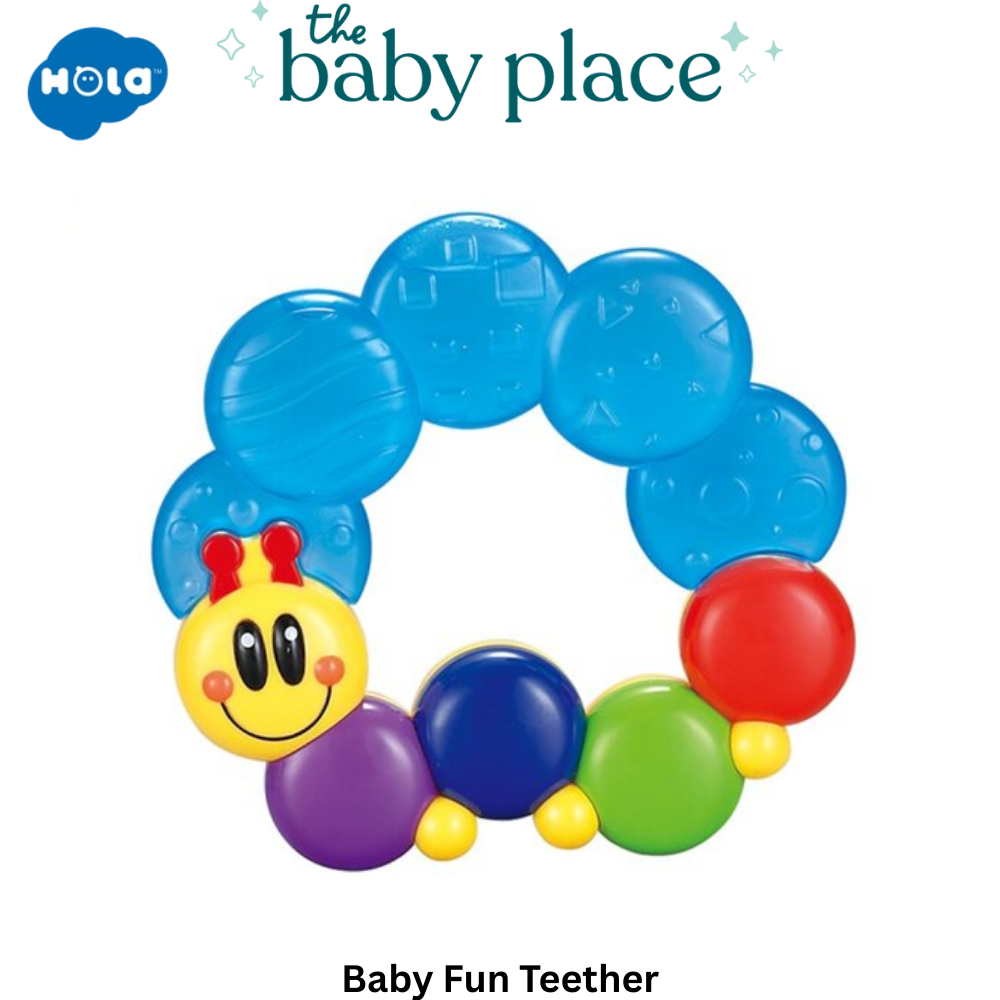 Hola Rattle Teether Fun (2-in-1 Rattle & Water-Filled Teether) | Shopee ...