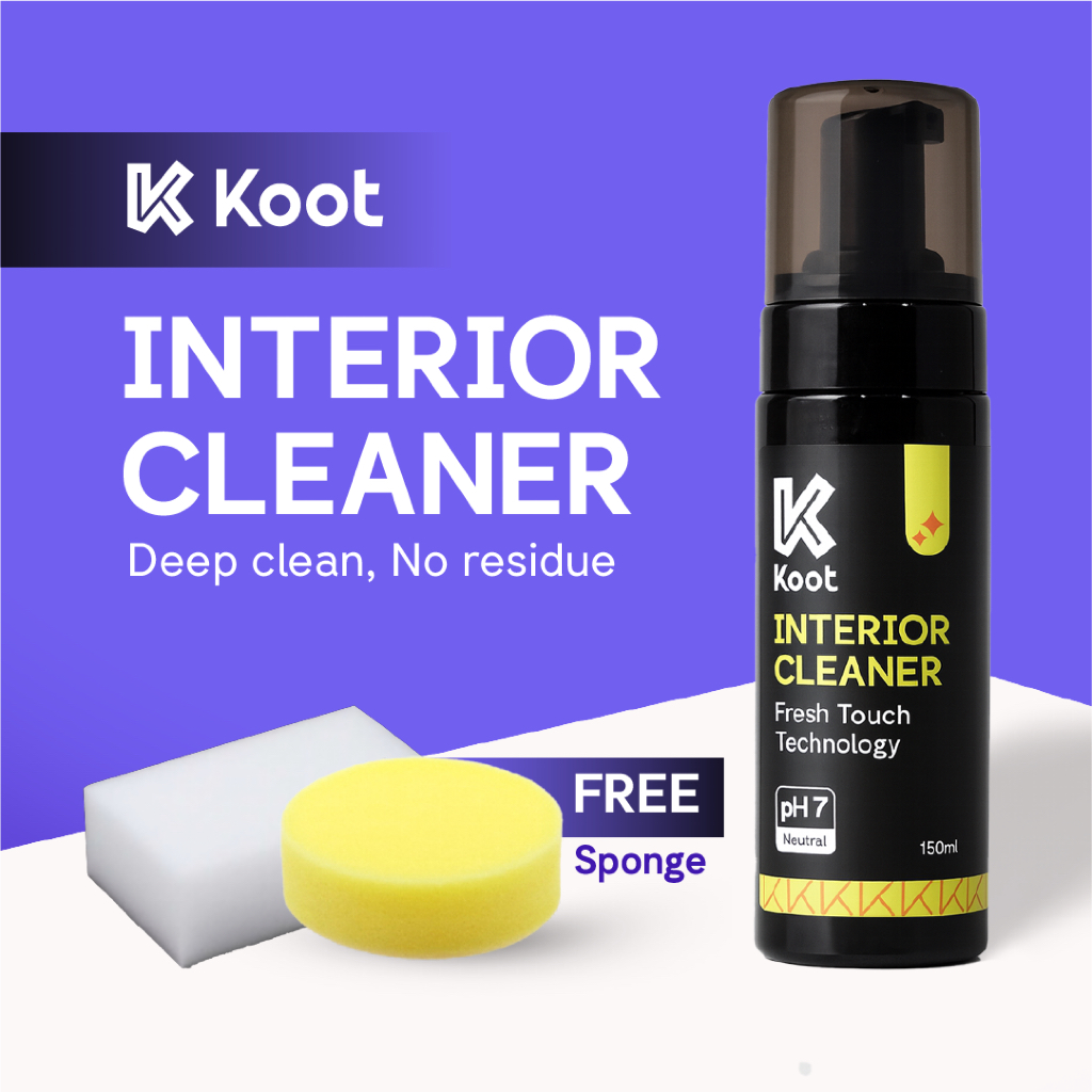 Koot Interior Cleaner Leather Cleaner Plastic Cleaner Fabric Cleaner ...