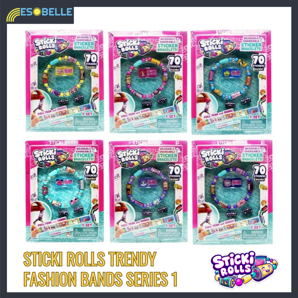 Sticki Rolls Sticki Bands | Art & Craft Fashion Bracelets & Trendy ...