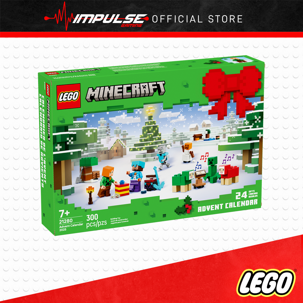 Lego 21280 Minecraft Advent Calendar 2025 | Shopee Malaysia