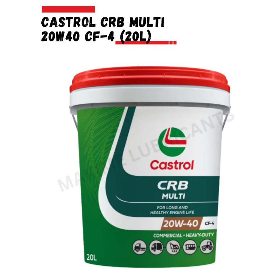Castrol CRB Multi 20W40 CF4 (20L) | Shopee Malaysia