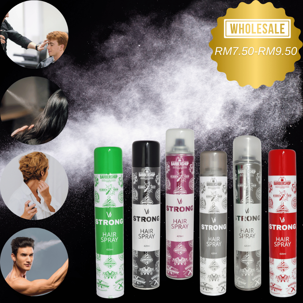 V9 Hair Styling Spray Professional Hair Spray (420ml) | Shopee Malaysia