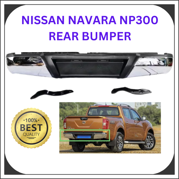 NISSAN NAVARA NP300 2015-2020 REAR BUMPER OEM BUMPER BELAKANG KERETA ...