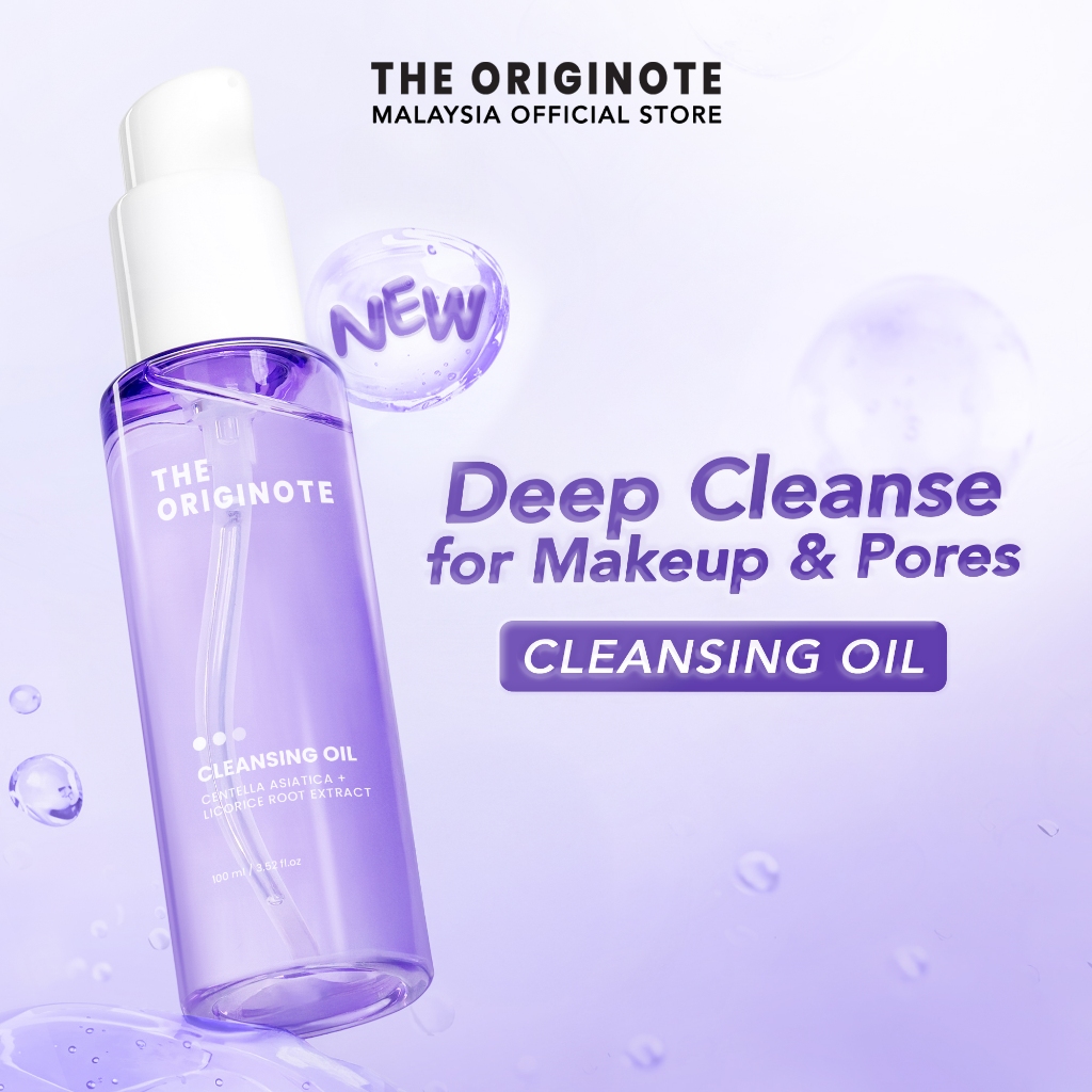 The Originote Deep Cleanse Cleansing Oil 100ML, Makeup Remover with ...
