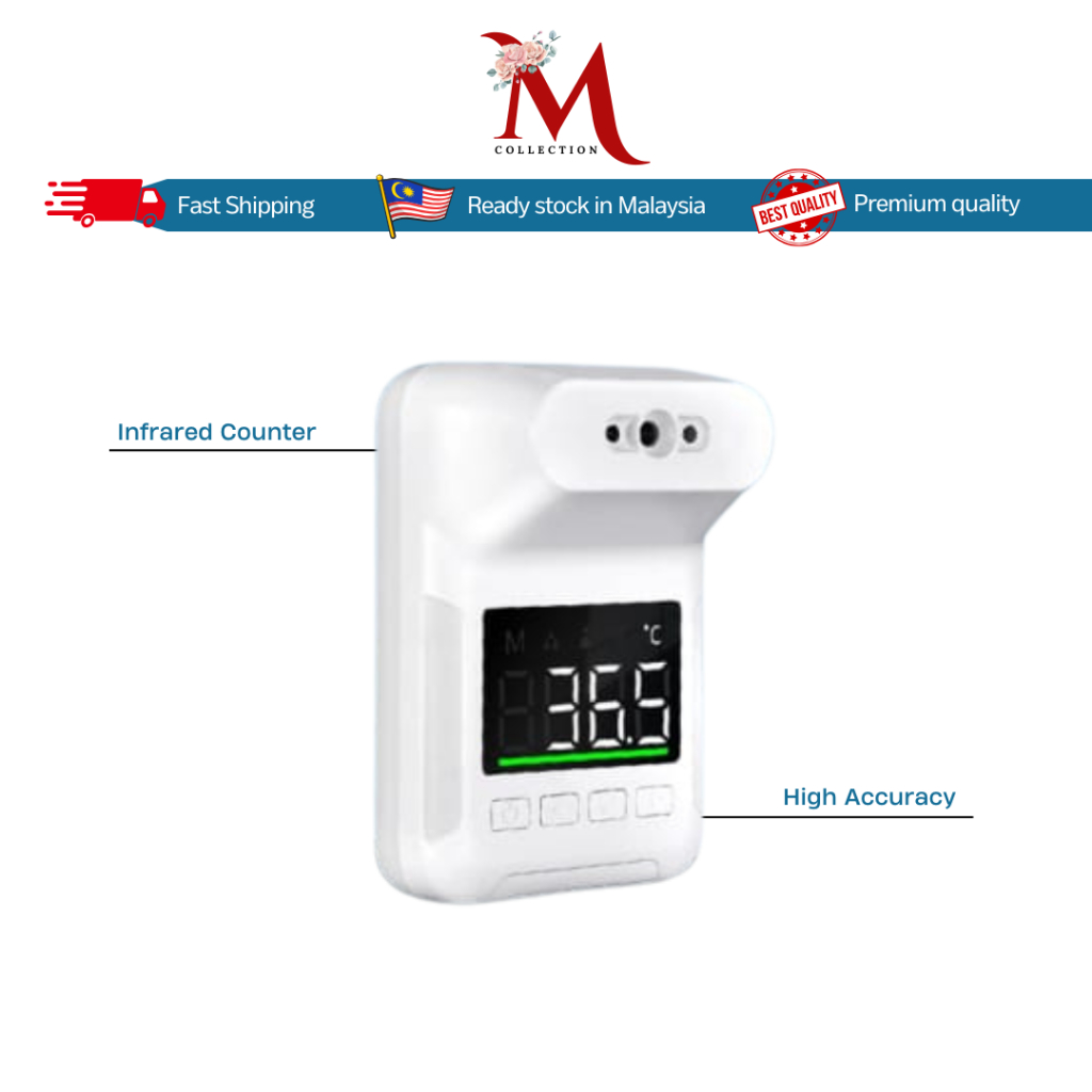 Termometer Suhu Digital | Body Temperature Scan | Forehead Automatic ...