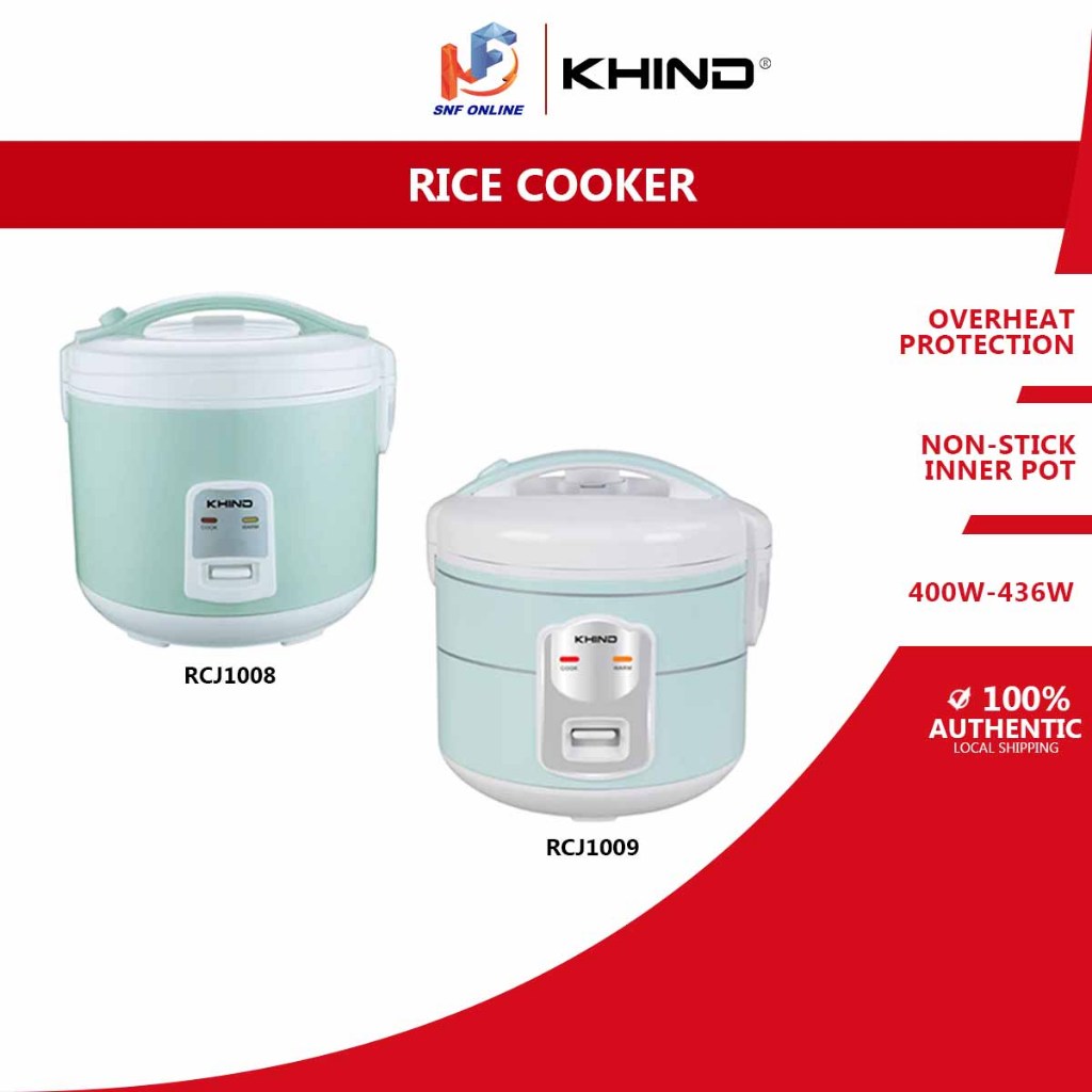 Khind Periuk Nasi - 1.0L Jar Rice Cooker RCJ1008 RCJ1009 | Shopee Malaysia