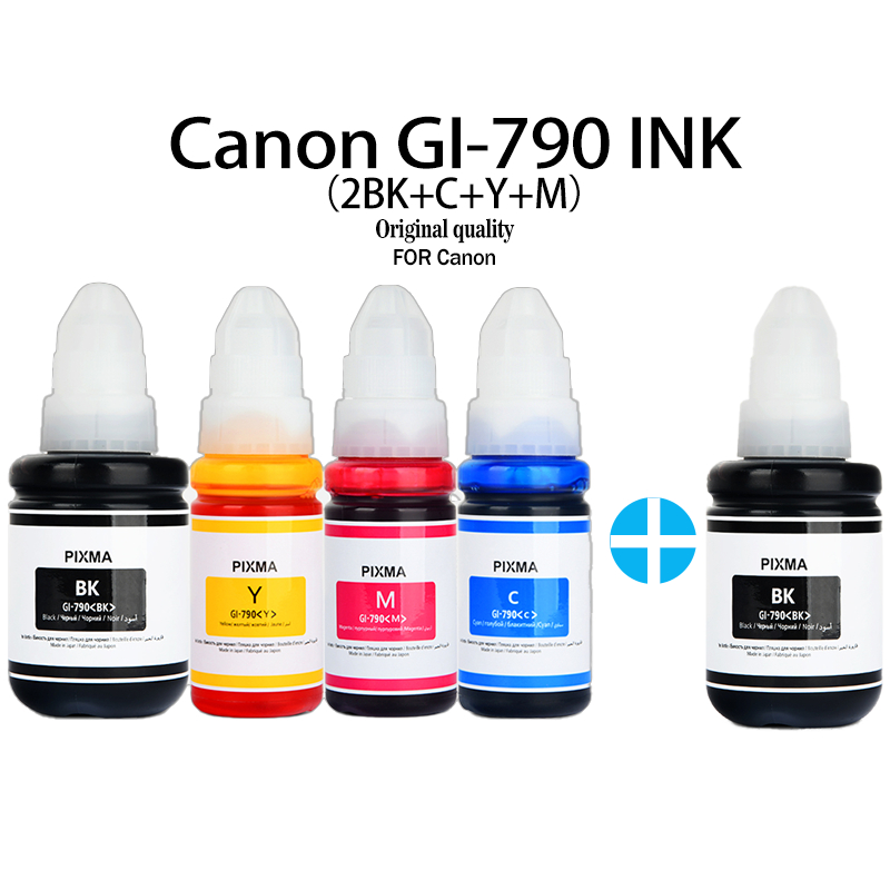 for Canon 790 Ink GI-790 Ink Toner Cartridge Canon Pixma G3010 G2010 ...