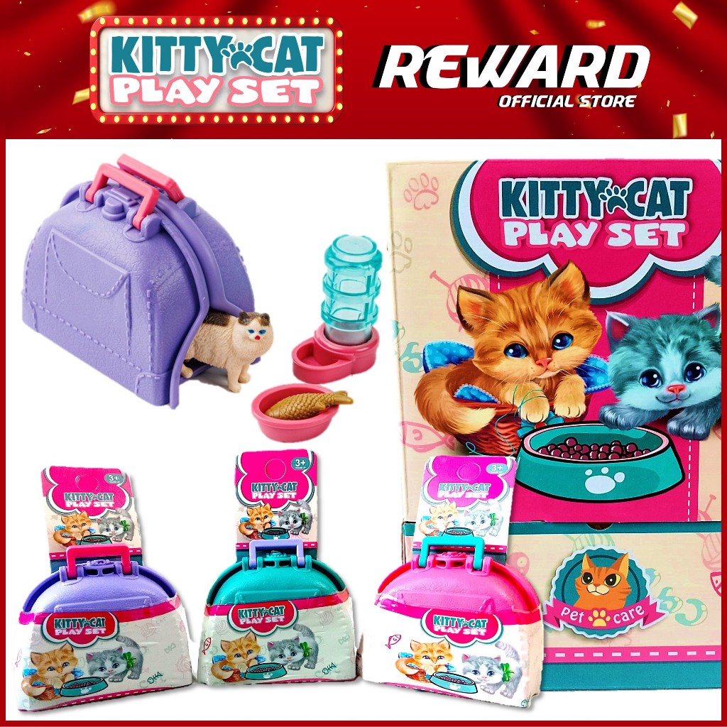 Kitty Cat Play Set Blind Box | Shopee Malaysia